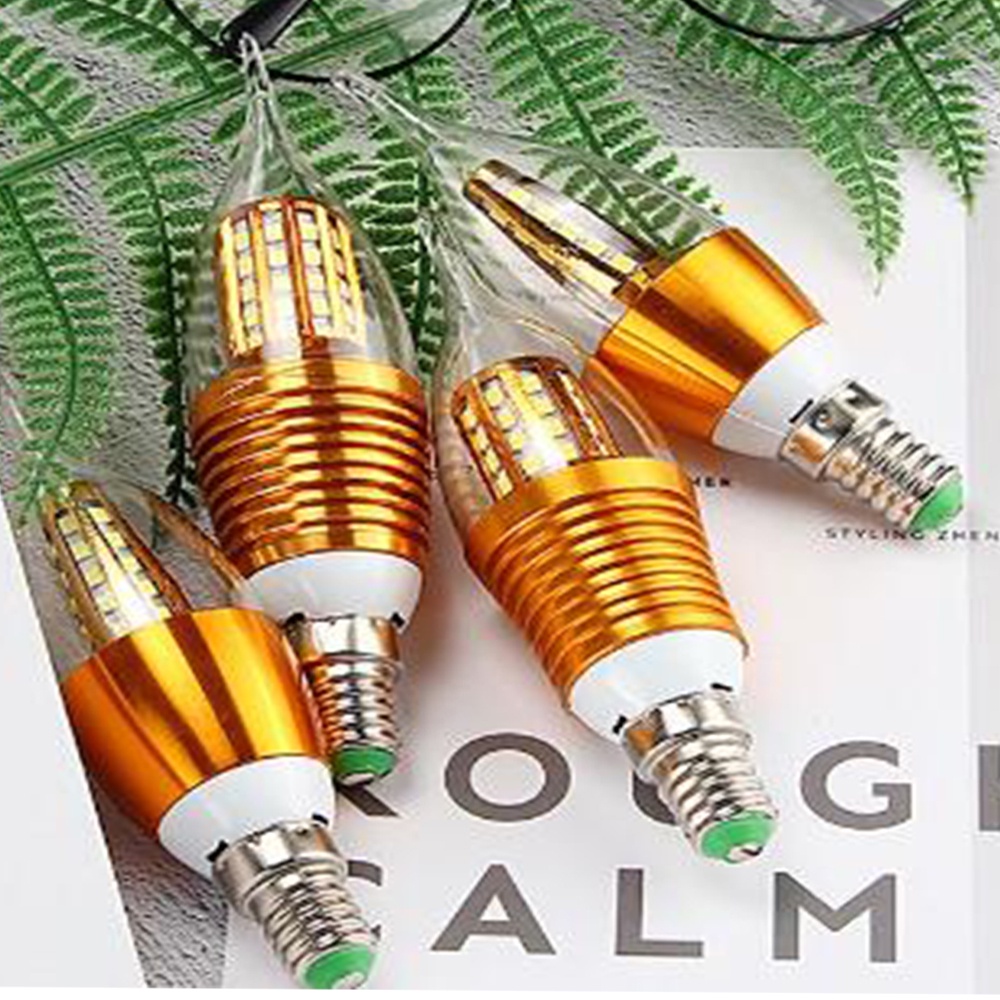 220V E14 E27 5W 7W 9W 12W Led Candle Chandelier Vintage Filament ...