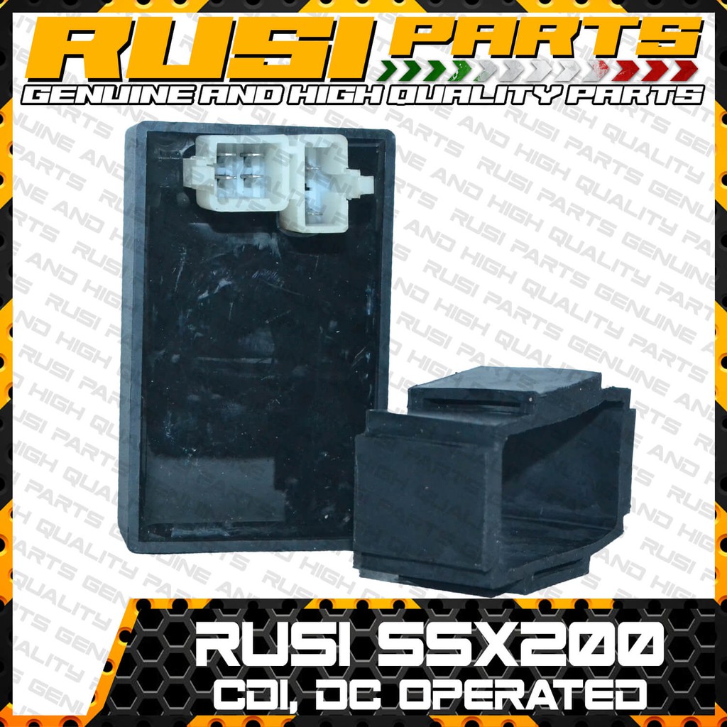 SSX200 CDI, DC Operated for Rusi Motorcycle Parts | Shopee Philippines