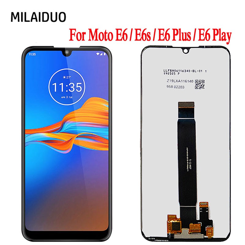 LCD For Motorola Moto E6s 2020 E6 E6 Play E6 Plus LCD Display Touch ...