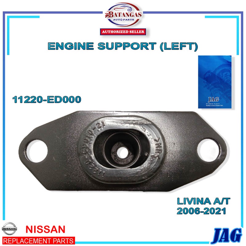ENGINE SUPPORT (LEFT) for NISSAN LIVINA A/T (2006-2021) 11220-ED000 JAG ...
