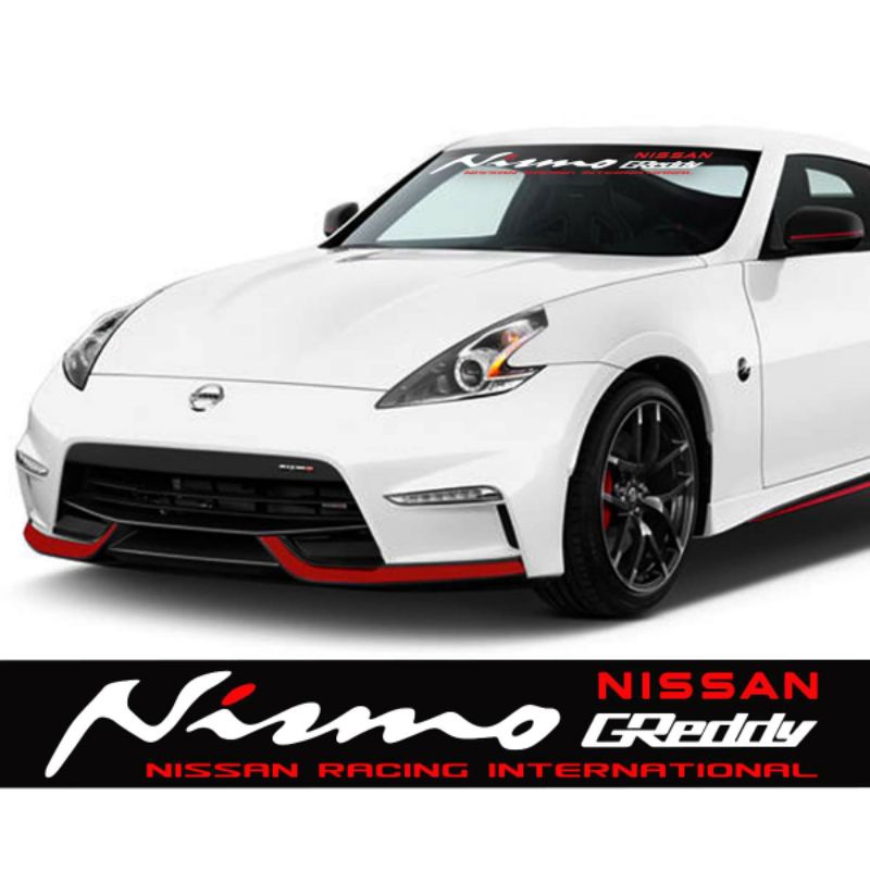 Car Windshield Sticker Nismo GReddy Decal Banner | Shopee Philippines