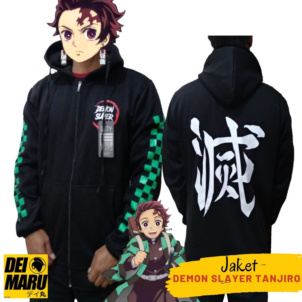 Kimetsu No Yaiba Demon Slayer Tanjiro Jacket - JA 01 | Shopee Philippines