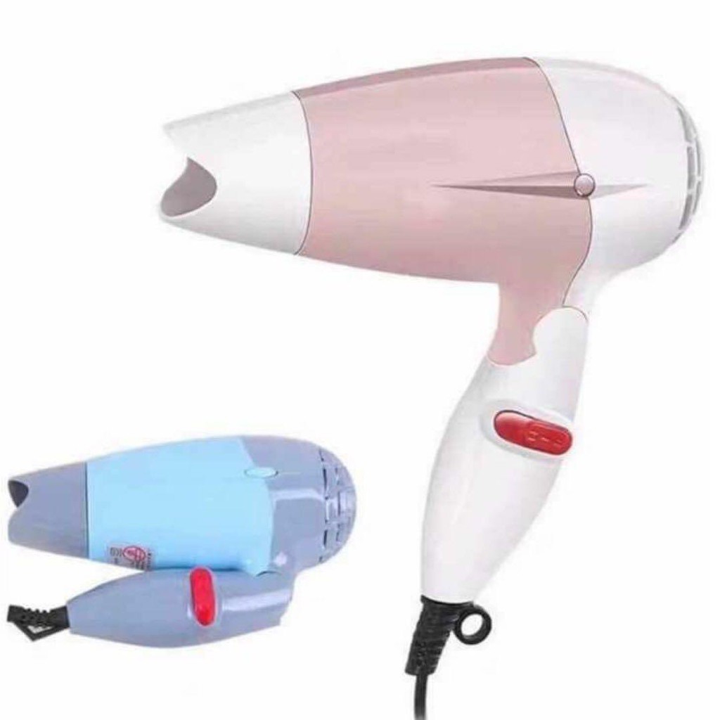 TONG'S Nova Foldable Mini Travel Hair Blower (Pink) | Shopee Philippines