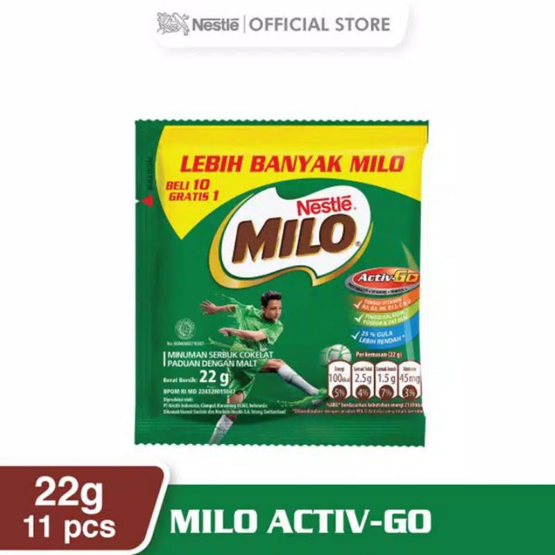Milo Activ-Go Sachet (Per Sachet) | Shopee Philippines