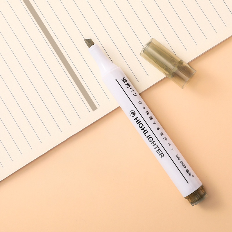 Morandi Colors Japan highlighter big volume refillable stationary ...