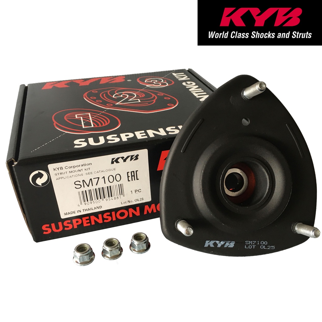 KYB KAYABA Strut/Shock Mounting Front for Toyota Vios and Yaris 2003 ...