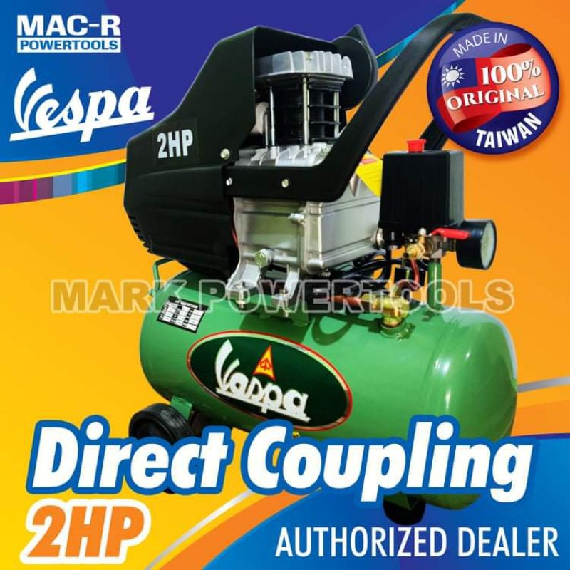 VESPA Air Compressor 2HP (Direct Couple) | Shopee Philippines