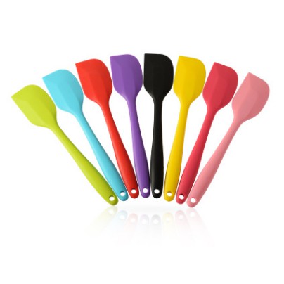 Colorful silicone Spatula - Small and large Size - Flat Spatula for ...