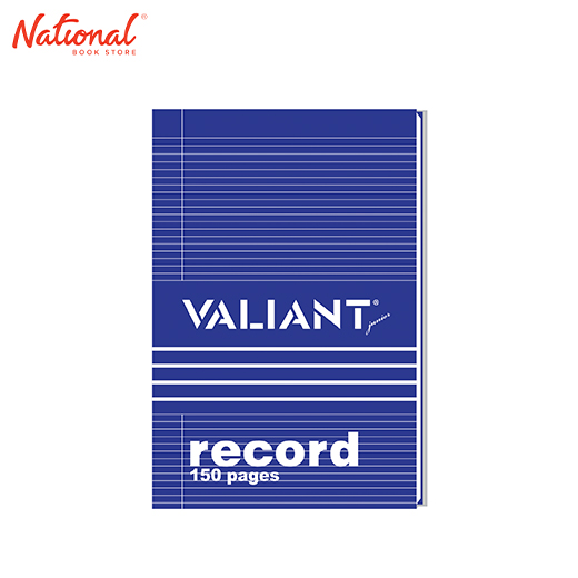 Valiant Record Book 150Pp Small Jr National Book Store | Shopee Philippines