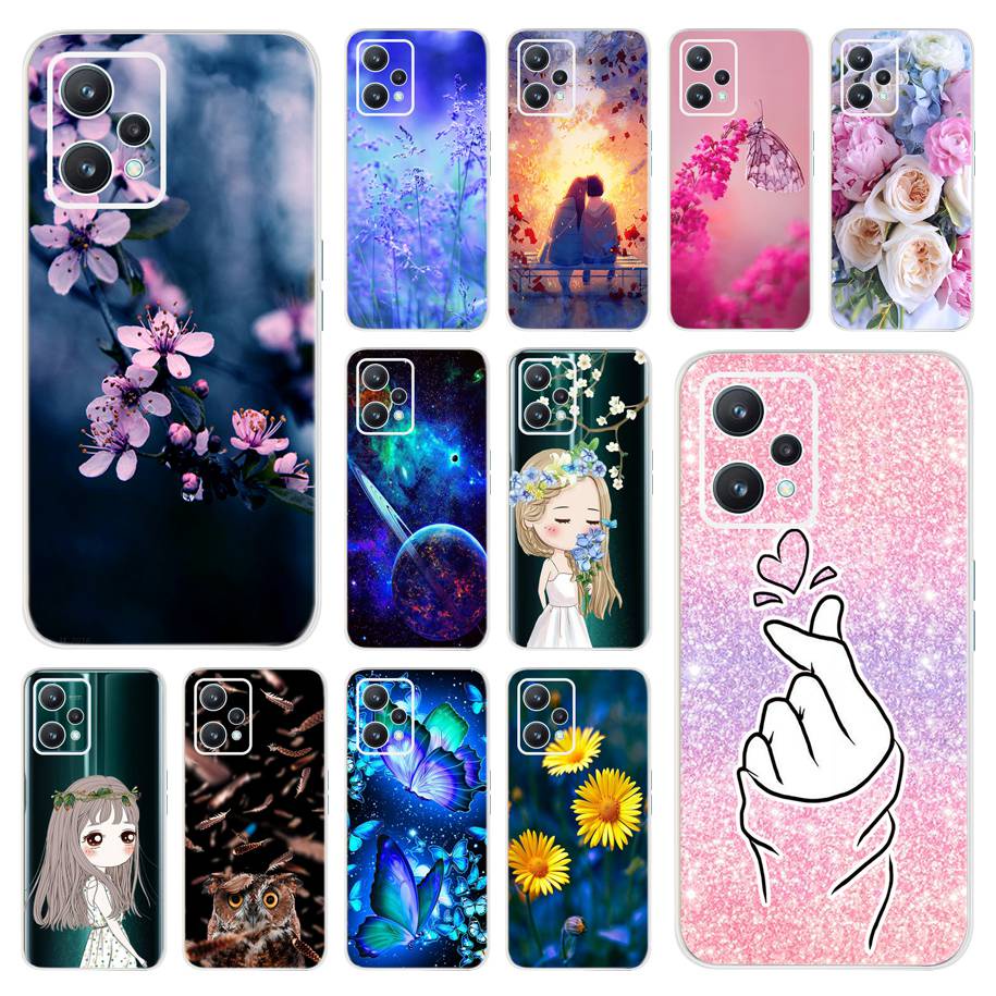 Soft Case Realme 9i 9 Pro 2022 Casing Fashion Patterned Protective Back ...