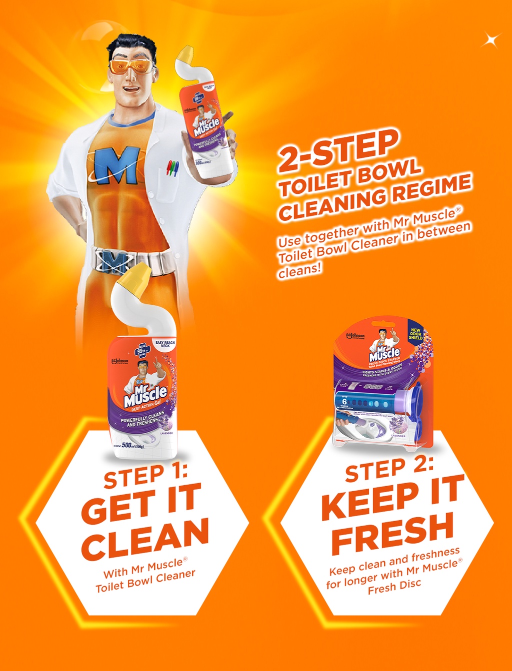 Mr. Muscle Fresh Disc Starter Lavender 6s | Shopee Philippines