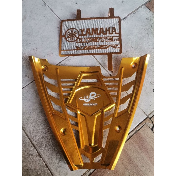 Alloy Radiator Cover with Engine Cover For Sniper155 Plug n Play ...