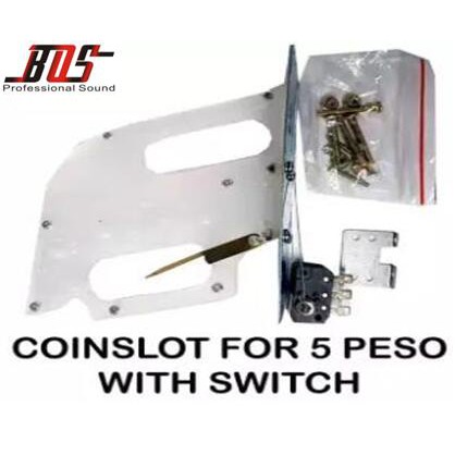 Videoke Machine 5 Peso Coin Slot with Switch | Shopee Philippines