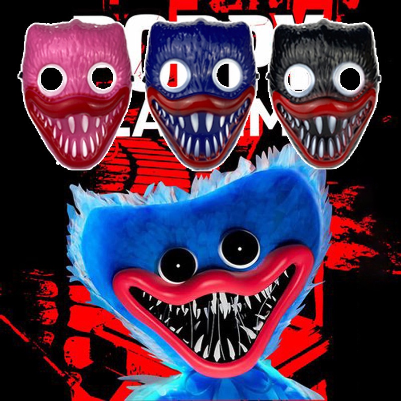 Poppy Playtime Mask Horror Game Plush Toys Stuffed Dolls For Kids ...
