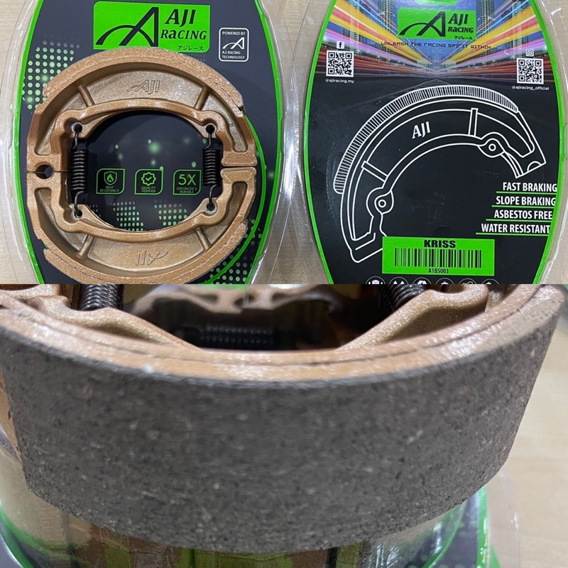 AJI RACING BRAKE SHOE MODENAS KRISS 100 110 120 MR1 MR2 MR3 (5X ...