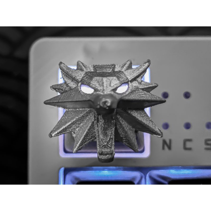 Witcher Medallion Artisan Keycap for Mechanical Keyboard | Shopee ...
