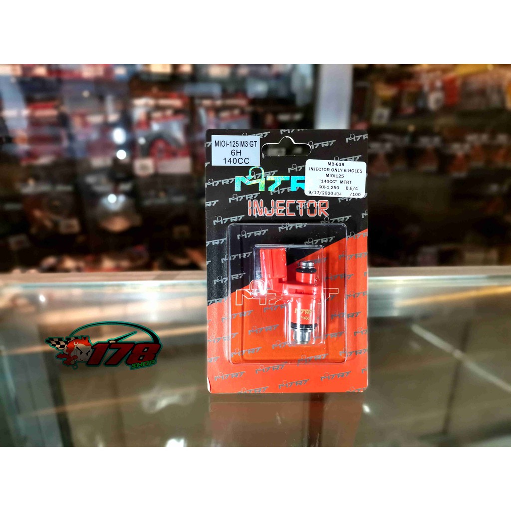 MTRT injector mio i 125 mio soul i 125 140CC 6holes | Shopee Philippines