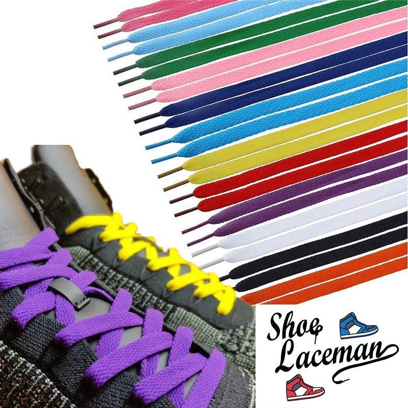Sintas Shoelace 1Pair Flat Shoelace Athletic Shoelaces Sport Shoe Laces ...