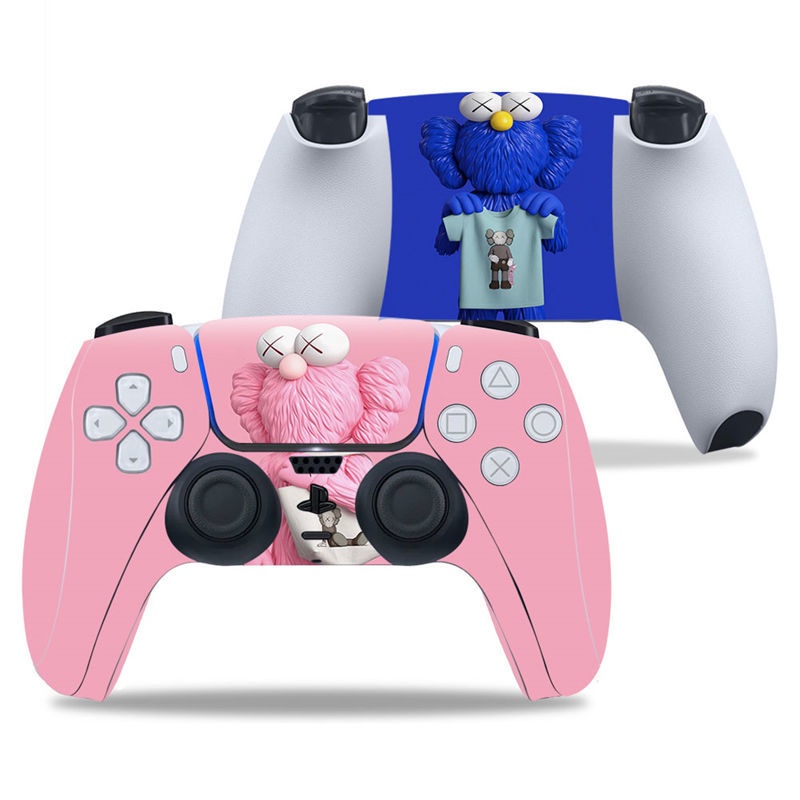 Skull Design for PS5 Controller Skin Sticker For PS5 Gamepad Joystick ...