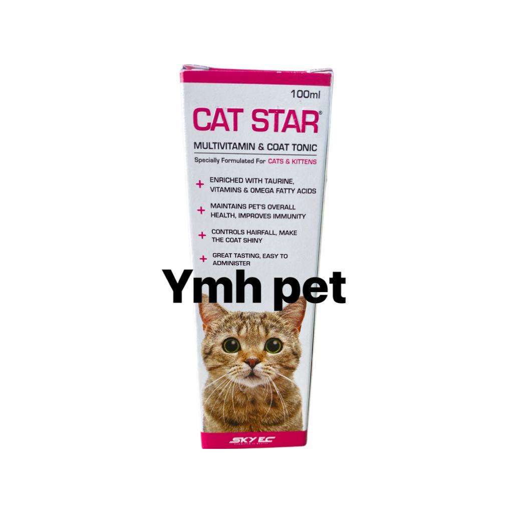 CAT STAR MultiVitamin & Coat Tonic 100ml - MultiVitamin Kucing - Cat ...