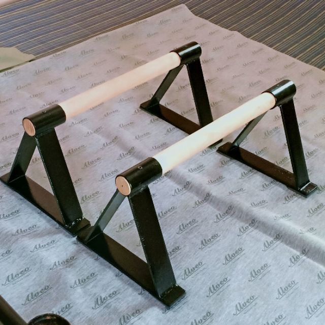 Wooden Parallettes for home gym workout | Shopee Philippines