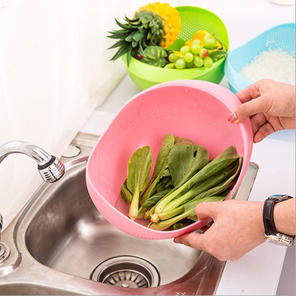 Multifunctional Rice Washing Container| Vegetable And Fruit Rice Wash ...