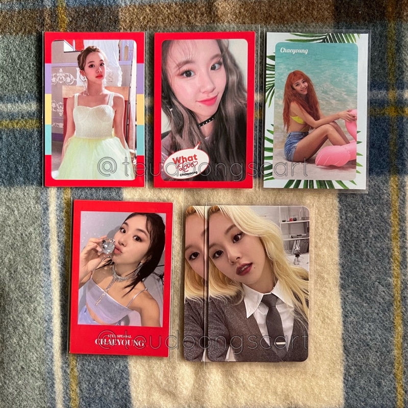 Twice Chaeyoung Official Photocards (WIL, SN, Feel Special, FOL) | Shopee Philippines