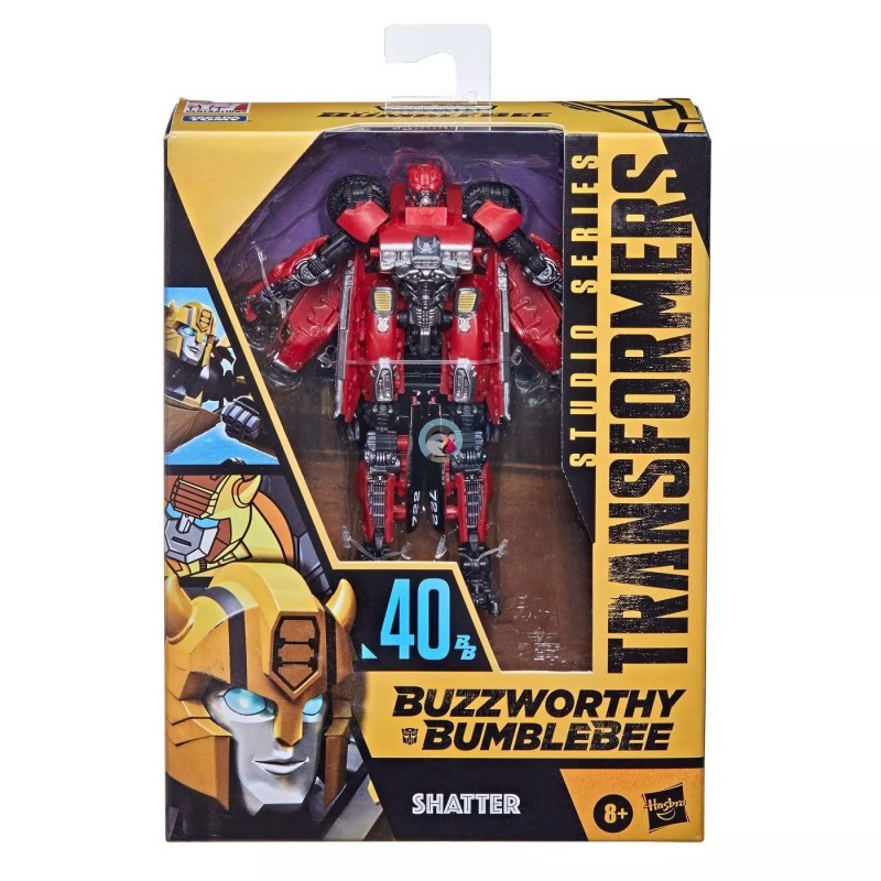 Hasbro Transformers Studio Series 40 Deluxe Class Shatter Figure 4.5 ...
