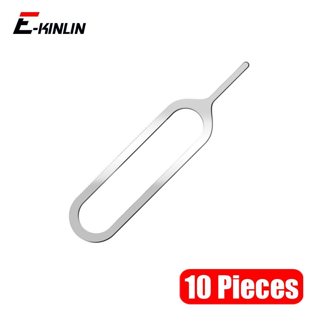 E-Kinlin 10pcs/lot Smartphone Sim Card Tray Pin Ejector Removal ...