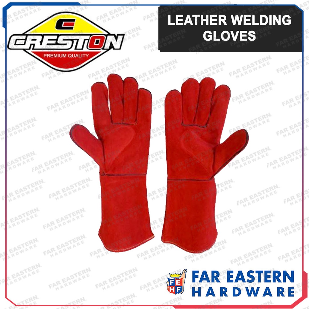 CRESTON Leather Welding Gloves CRHT | Shopee Philippines
