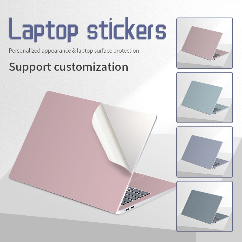 Spot solid color computer film notebook Laptop stickers Solid color ...