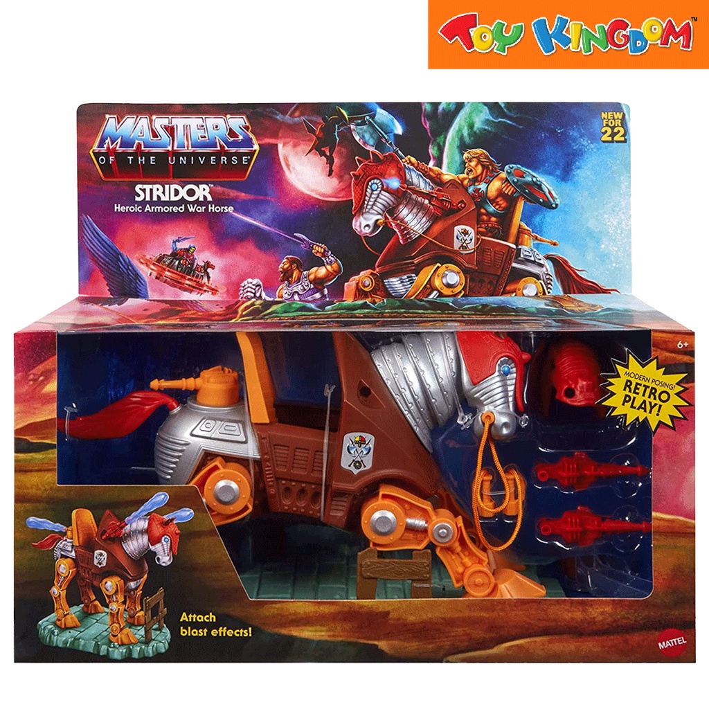Masters of the Universe Stridor Heroic Armored War Horse | Shopee ...