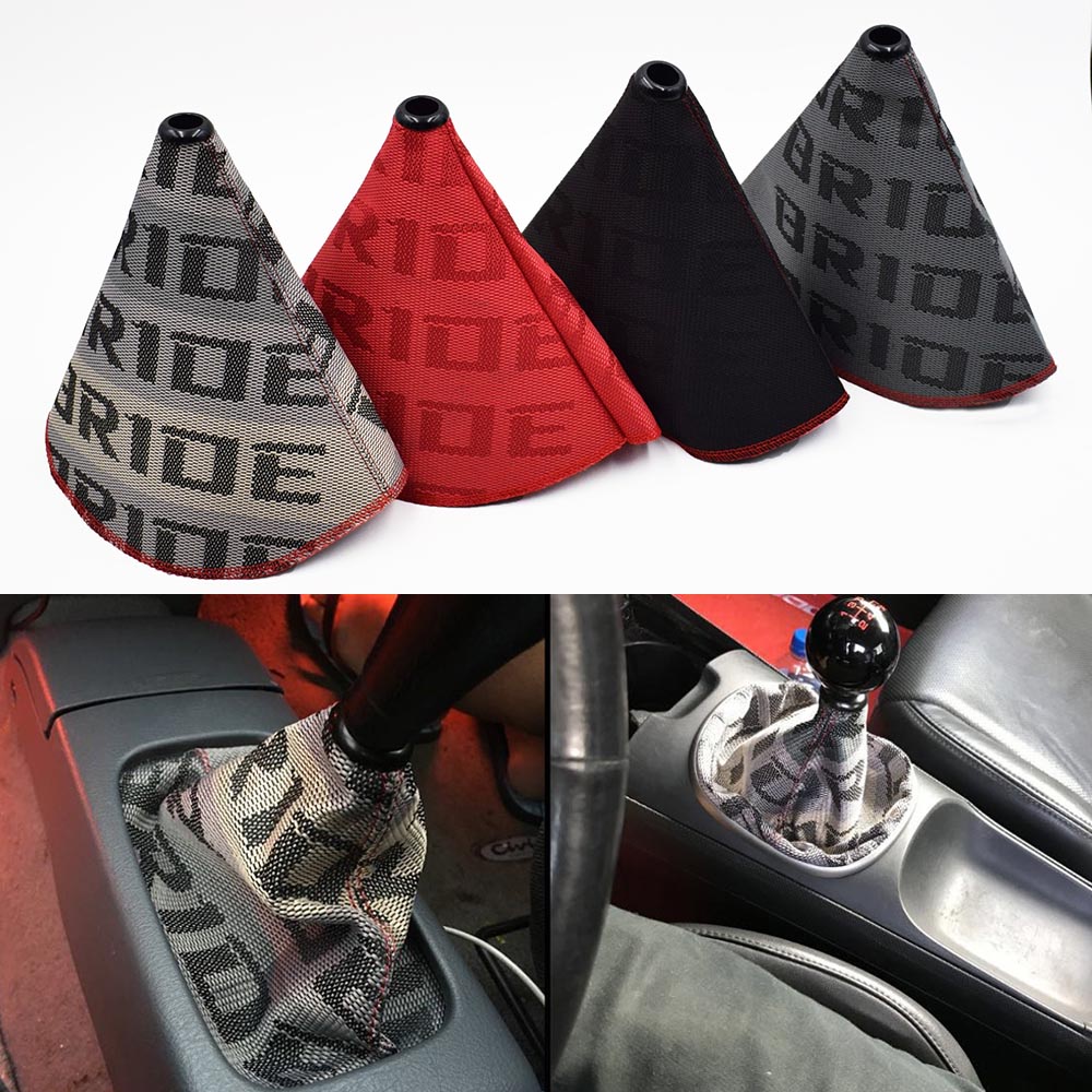 Racing Bride Hyper Fabric Shift Boot JDM Shift Knob Cover for Universal ...