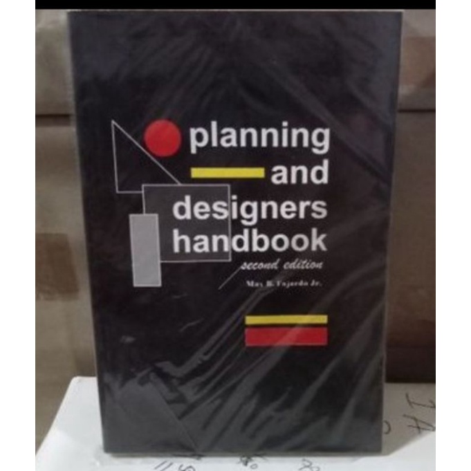 Planning and designers handbook (fajardo) | Shopee Philippines