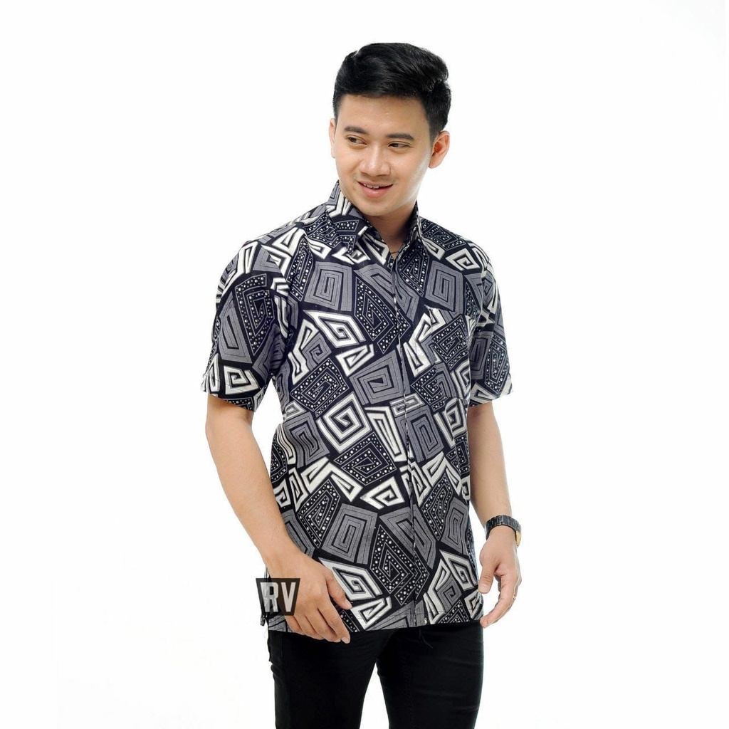 KEMEJA Men's BATIK SHIRT BATIK SHIRT MEN'S BATIK CLOTHES JUMBO BATIK ...
