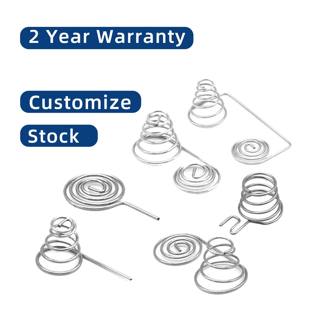 10PCS AA Or AAA Battery Negative and Positive Coils Spring Appliance ...