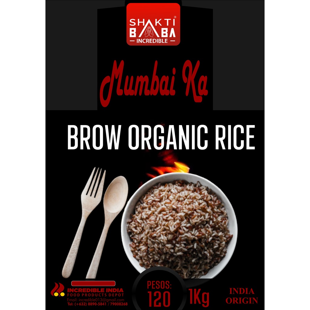 SHAKTI BABA MUMBAI KA BROWN ORGANIC RICE 1KG(This is not Basmati Rice ...