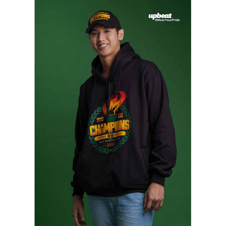 UPBEAT-University of the Philippines-CHAMPIONSHIP Hoodie (Black ...