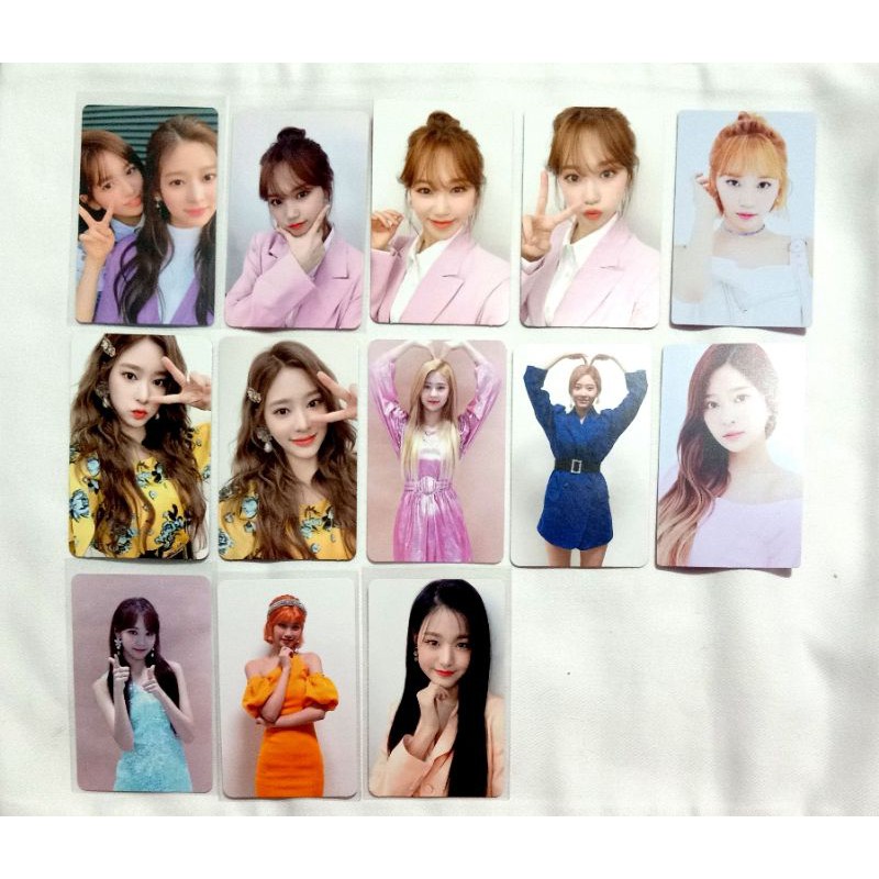 Izone IZ*ONE PHOTOCARD PC MINJU YUJIN JINJOO UNIT CHAEWON WGYOUNG ...