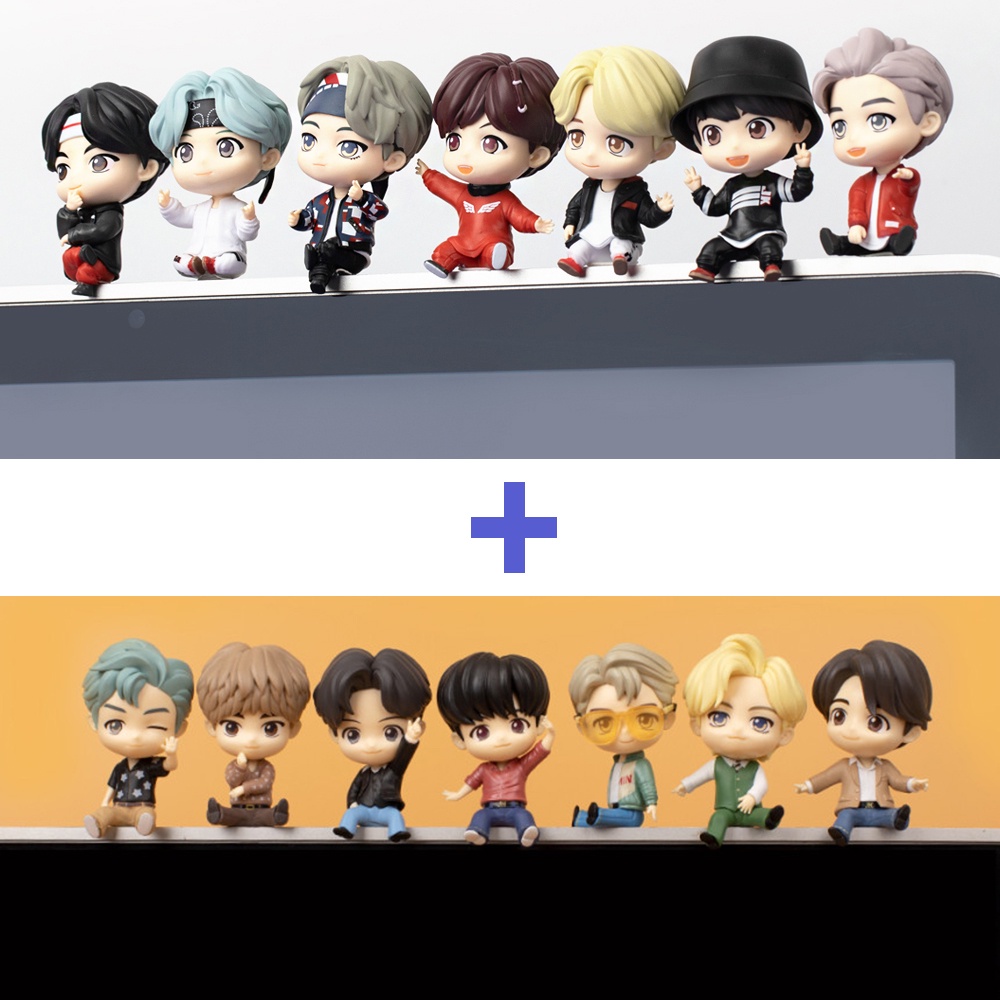 BTS (Bangtan boys) Monitor Figure SET "MIC Drop + Dynamite", TinyTan ...