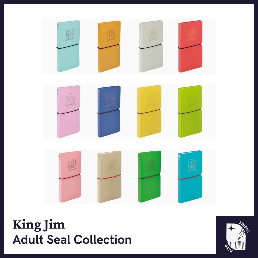 King Jim Seal Collection for Sticker Sheets / Flakes / Washi Tape ...