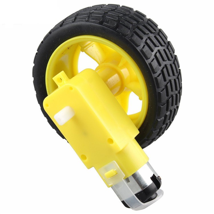 Dc Geared Motor 3V-6V And DIY Model Wheels, robot | Shopee Philippines