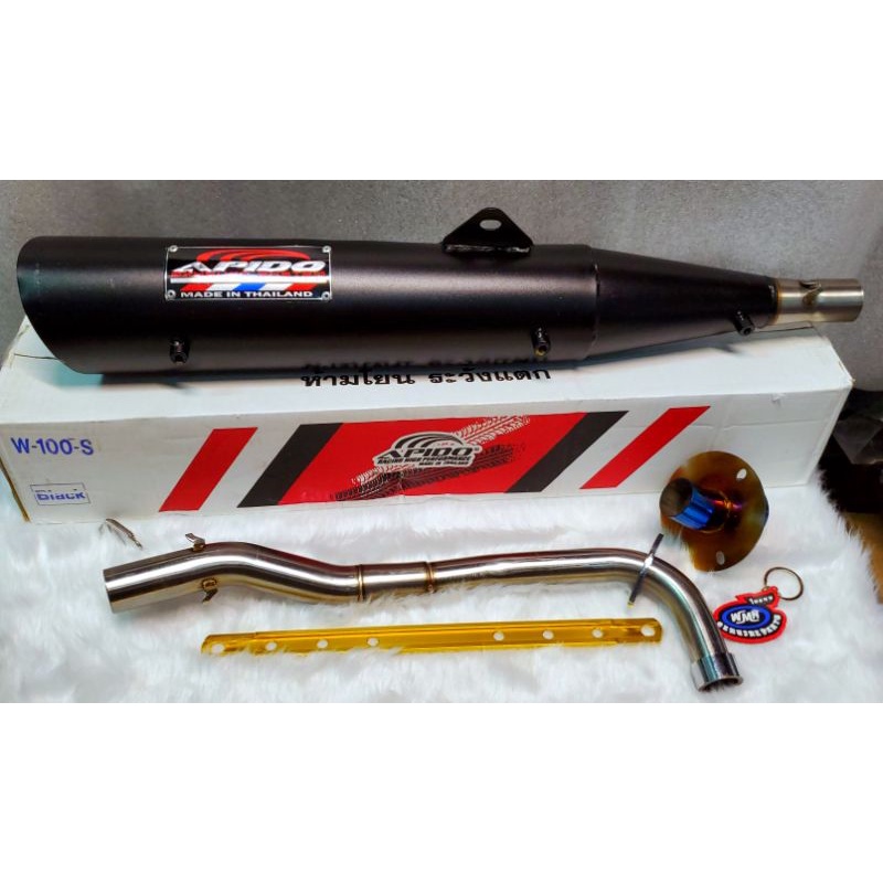 Original Apido Pipe For Wave 100/Smash 115/Sym Bonus 110/Rusi, Racal ...