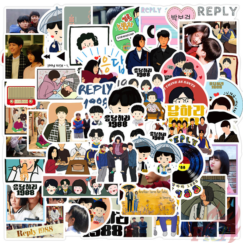 Reply 1988 - South Korean TV Shows Stickers 50Pcs/Set DIY Fashion ...