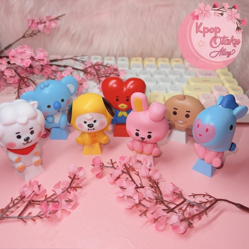BT21 Artisan Keycaps | Kpop Otaku Alley Keycaps | Shopee Philippines