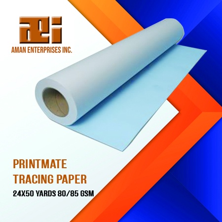 Print Mate Tracing Paper 20x50 yards 80/85 | Shopee Philippines