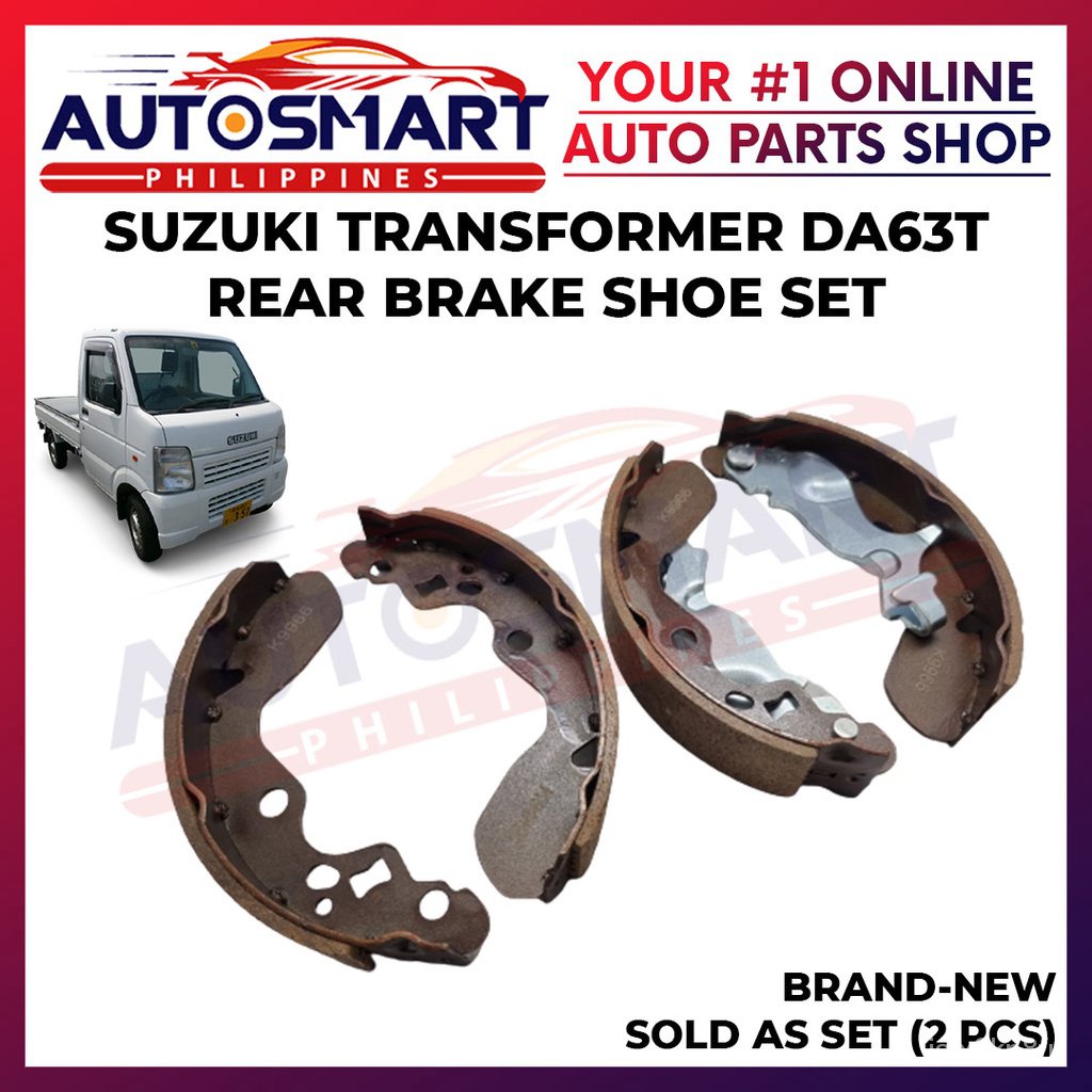 Suzuki Transformer DA63T Rear Brake Shoe Set HB | Shopee Philippines