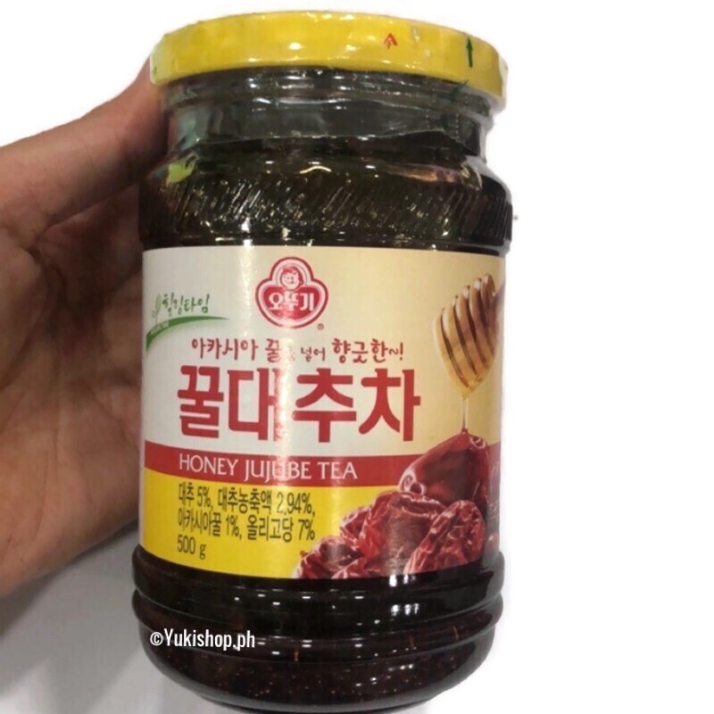 Ottogi Honey Jujube Tea 500g1kg Shopee Philippines