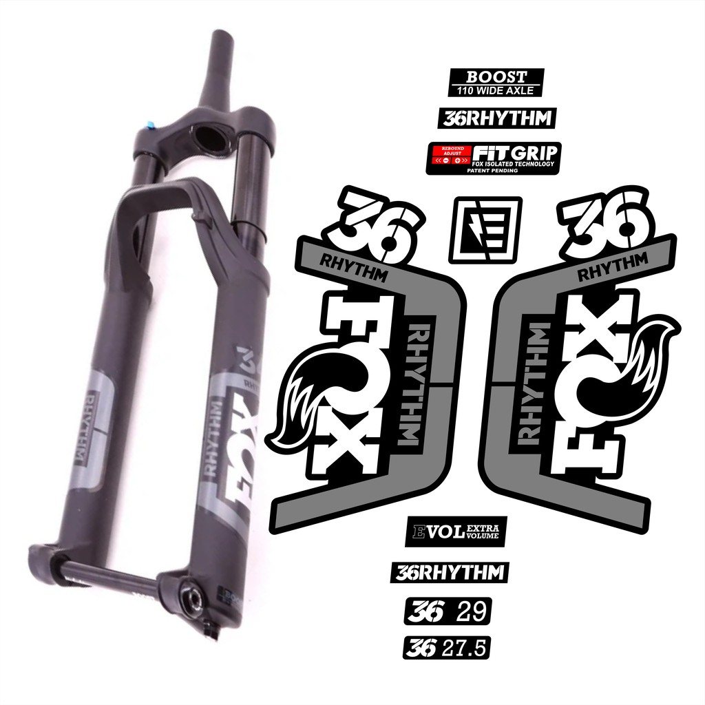 Decal Sticker Fork FOX Float RHYTHM 36 MTB Bike | Shopee Philippines