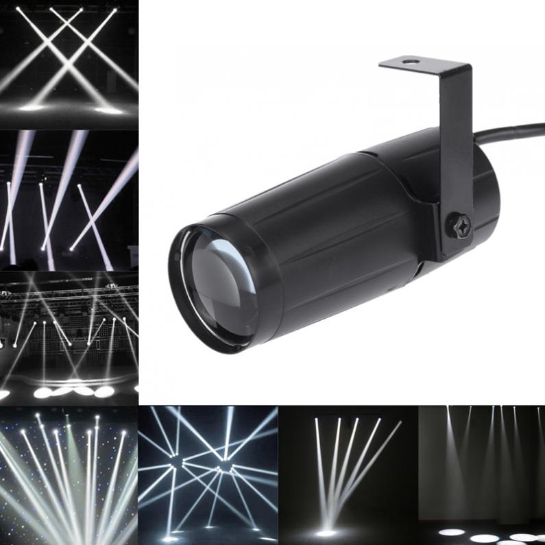 LED Spotlight Super Bright Lamp Mirror Balls Stage Lighting | Shopee ...